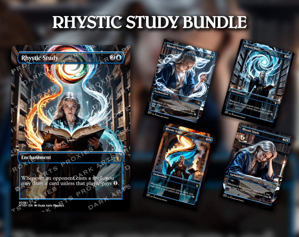 Rhystic Study Bundle - Vol 1 - MTGEtsy