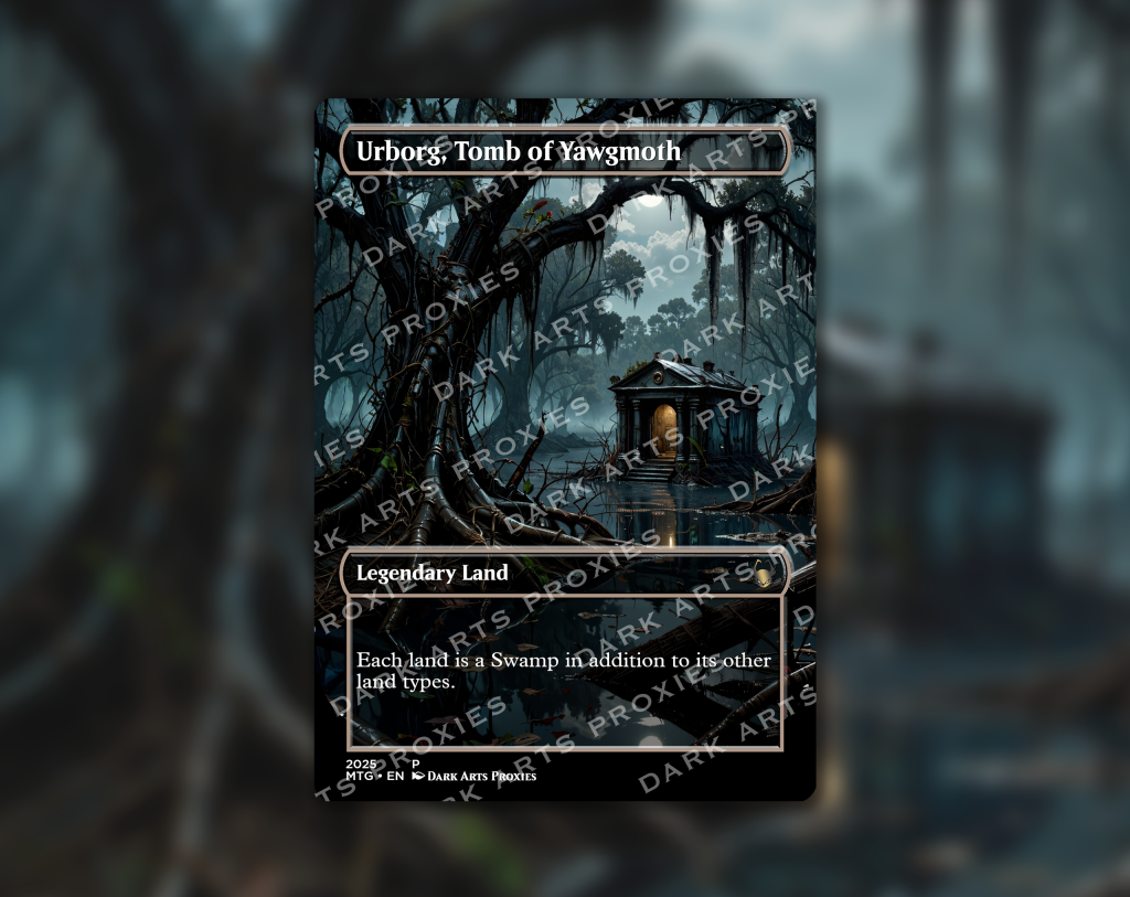 Urborg, Tomb of Yawgmoth - MTGEtsy