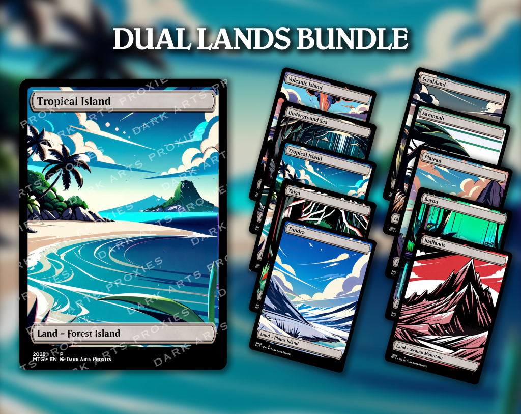 Dual Lands - MTGEtsy