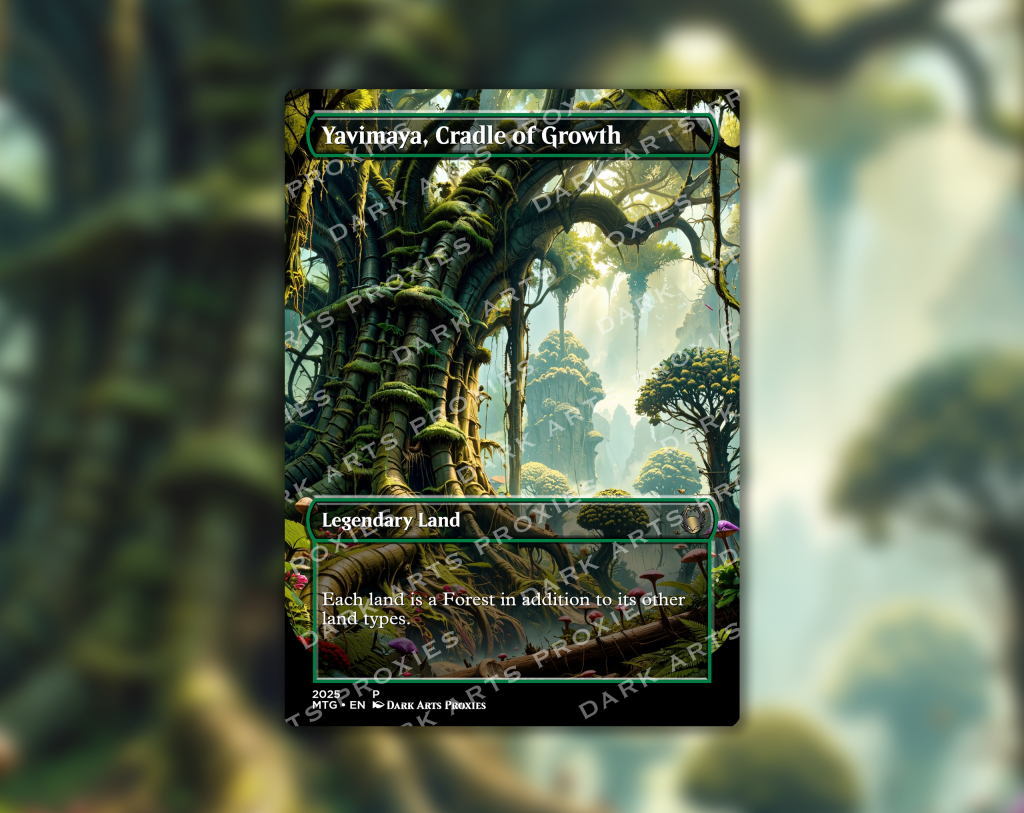 Yavimaya, Cradle of Growth - MTGEtsy