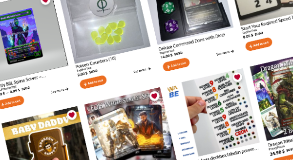 Buy & Sell Custom MTG Playmats & Deck Storage – MTGetsy