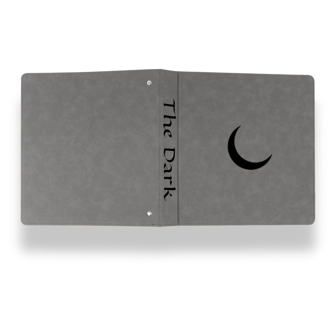 "The Dark" Custom Leather Binder - MTGEtsy